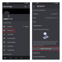 How to Enable or Disable Two-Factor Authentication (2FA) on Discord ...