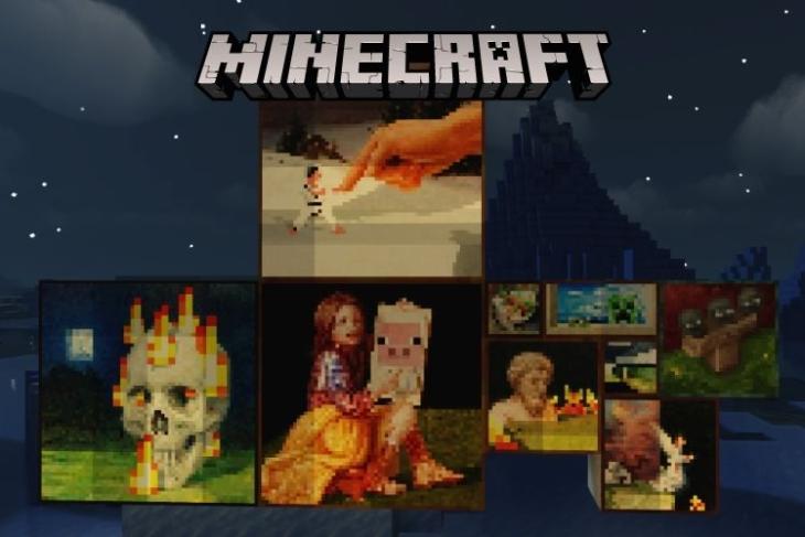 Top 10 Beautiful Paintings in Minecraft (2022) | Beebom