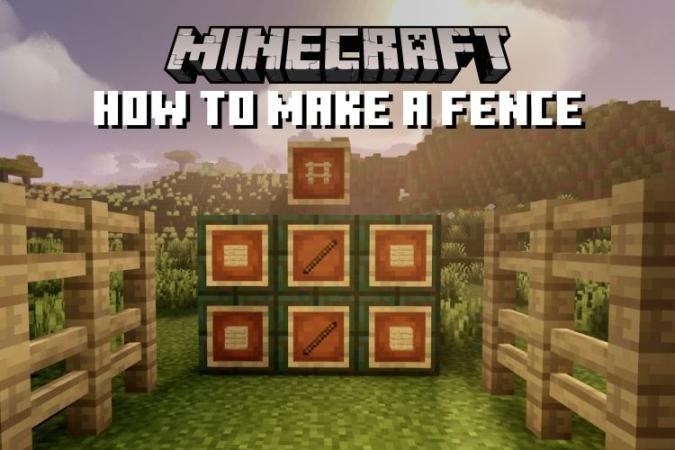 How to Make a Fence in Minecraft (2022 Guide) | Beebom