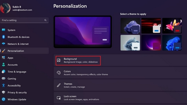 How to Set a Different Wallpaper On Each Monitor in Windows 11 | Beebom