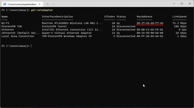 How to Find Your MAC Address in Windows 11 (5 Methods) | Beebom