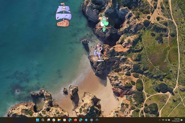 How to Enable and Use Desktop Stickers on Windows 11 (2022) | Beebom