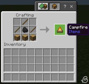 How to Make a Campfire in Minecraft | Beebom
