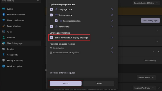 How to Change the Default System Language in Windows 11 | Beebom