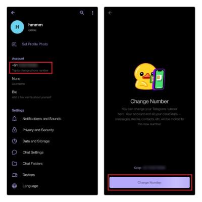 How to Change Your Phone Number in Telegram (2022) | Beebom