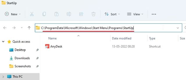 How to Find the Windows 11 Startup Folder (3 Methods) | Beebom