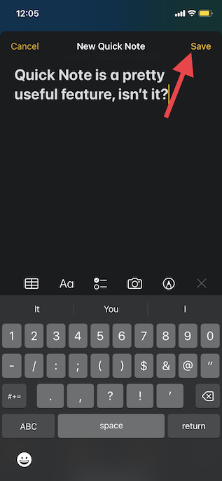 How to Enable and Use Quick Note on iPhone in iOS 16 (2022) | Beebom
