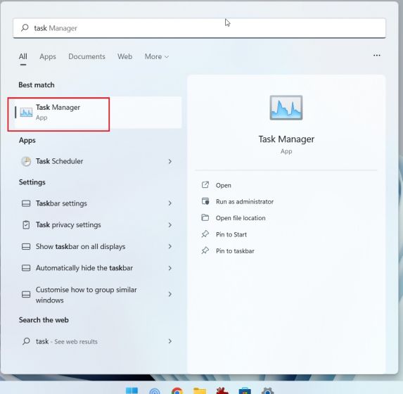 How to Open the Task Manager in Windows 11 (8 Methods) | Beebom