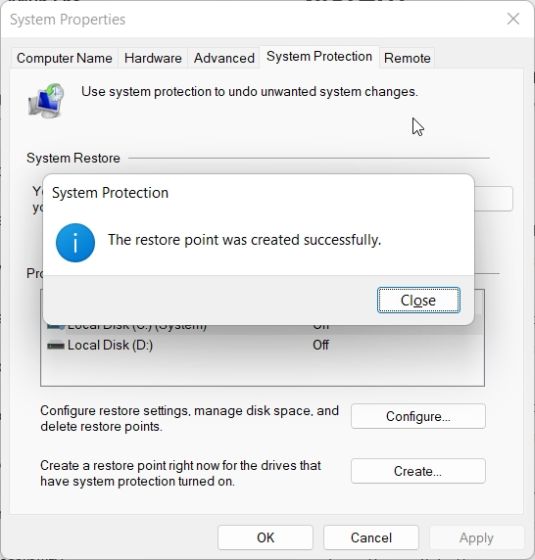 How to Use System Restore in Windows 11 (2022) | Beebom