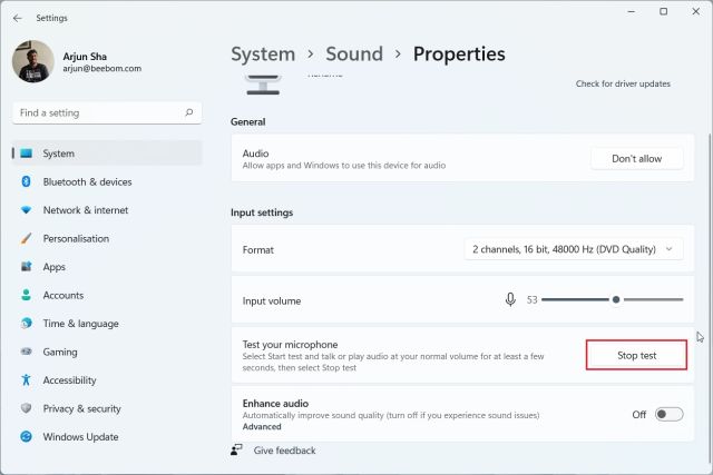 How to Set up and Test Your Microphone in Windows 11 (2022) | Beebom