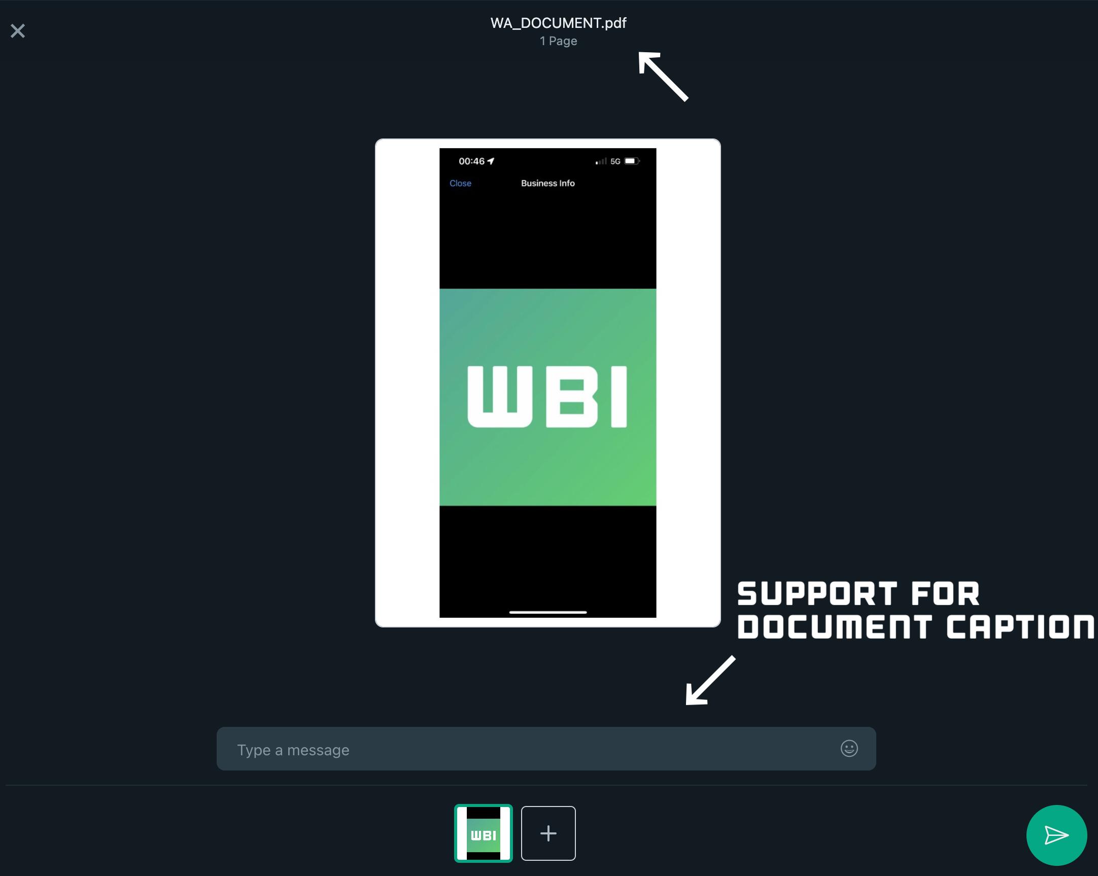 WhatsApp Planning on Introducing Captions for Documents | Beebom