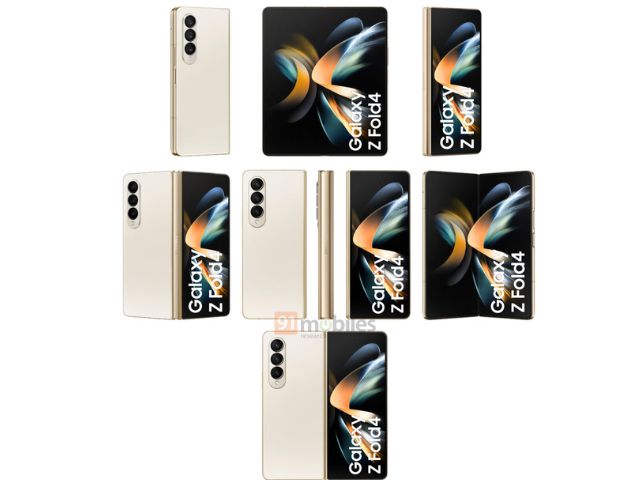 Samsung Galaxy Z Fold 4, Z Flip 4 New Renders Show the Foldables in ...