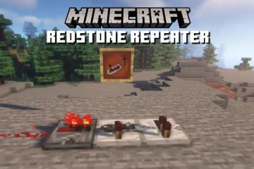 How to Make a Redstone Repeater in Minecraft (2022) | Beebom