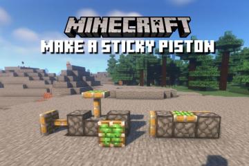 How to Make a Sticky Piston in Minecraft [Easiest Guide] | Beebom