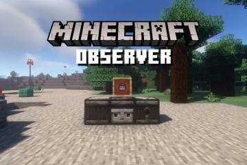 How to Make an Observer in Minecraft (2022) | Beebom