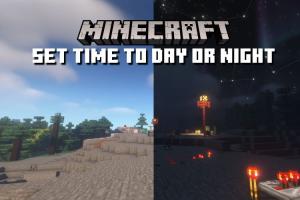 How to Set Time to Day or Night in Minecraft (2022) | Beebom