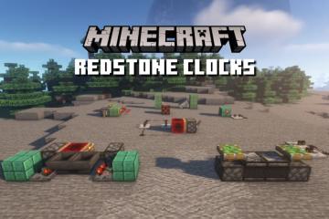 How to Make a Redstone Clock in Minecraft (2022) | Beebom
