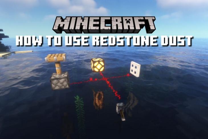 How to Use Redstone Dust in Minecraft in 2022 [Easy Guide] | Beebom