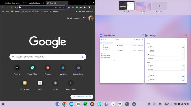 How to Split Screen on a Chromebook (5 Methods) | Beebom