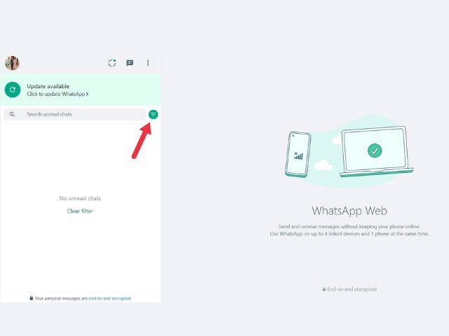WhatsApp Now Starts Rolling out New "Unread Chats" Filter | Beebom