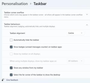 How to Customize the Taskbar in Windows 11 (7 Ways) | Beebom