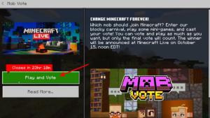 [UPDATE: Winner] How to Vote in Minecraft Mob Vote 2022 | Beebom