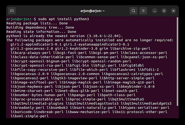 How To Install Python In Ubuntu Linux 4 Methods Beebom