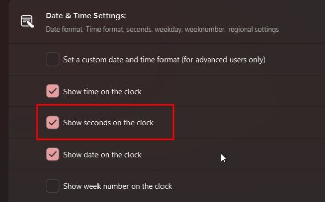 How to Show Seconds in Windows 11 Taskbar Clock (2022) | Beebom