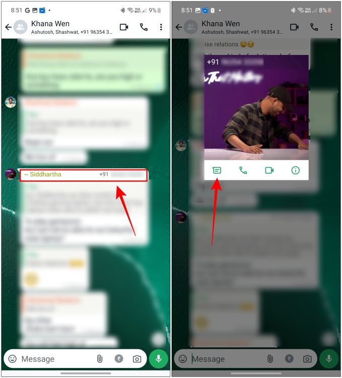 How To Send Whatsapp Message Without Saving Contact Number Beebom
