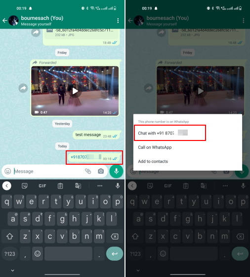 6 Ways To Send Whatsapp Message Without Saving Contact Number Beebom