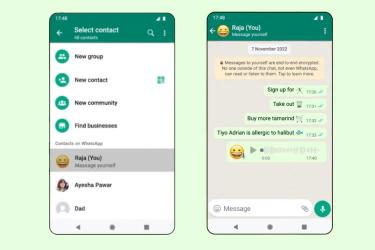 How to Message Yourself on WhatsApp in 2022 (2 Ways) | Beebom