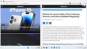 How to Enable and Use Split Screen in Microsoft Edge | Beebom