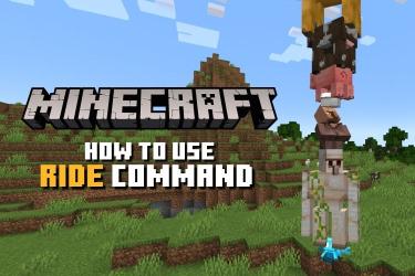 How to Use Ride Command in Minecraft (Easy Guide) | Beebom