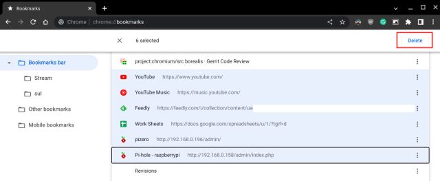 How to Delete Bookmarks on a Chromebook (2024) | Beebom