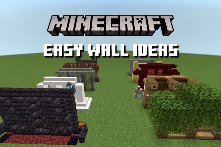 10 Best Minecraft Wall Design Ideas to Try in 2023 | Beebom