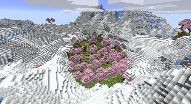 12 Best Cherry Grove Seeds in Minecraft (2024) | Beebom