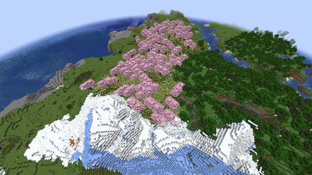 12 Meilleures Graines De Cherry Grove Dans Minecraft (2023) - Tech Tribune France