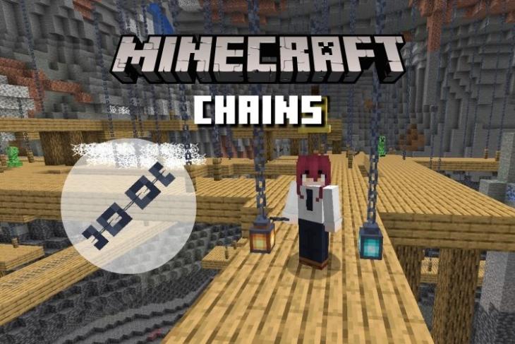 How to Make Chains in Minecraft (2023 Guide) | Beebom