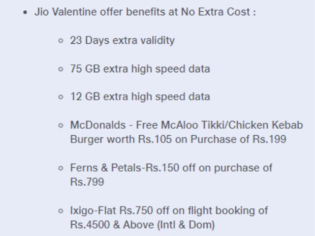 Jio Valentine's Day Offer Introduced; Check out the Benefits! | Beebom