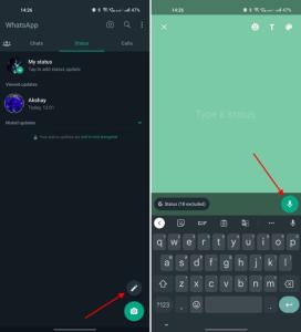 How to Post a Voice Note on WhatsApp Status on Android & iPhone | Beebom