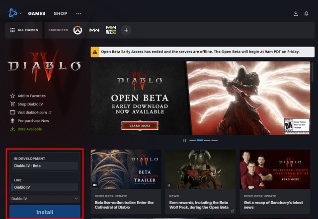 Diablo 4 Open Beta Dates and Start Time; How to Play the Beta on PC ...