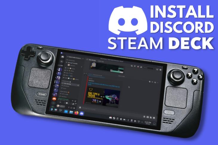 How to Install and Use Discord on Steam Deck (2023) | Beebom