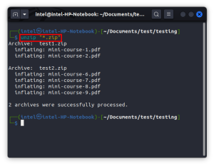 How to Zip and Unzip Files in Linux (Guide) | Beebom