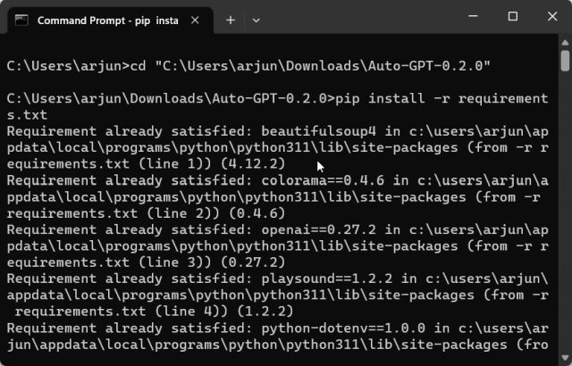 How to Install and Use Auto-GPT: An Autonomous AI Tool | Beebom