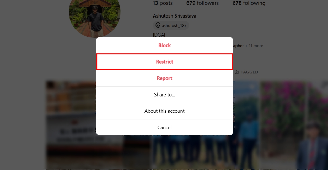 What Happens When You Restrict Someone on Instagram? | Beebom
