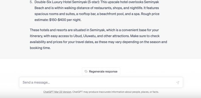 How to Use ChatGPT for Travel Planning in 2024 | Beebom