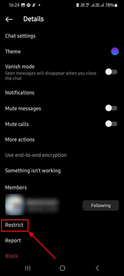 What Happens When You Restrict Someone on Instagram | Beebom