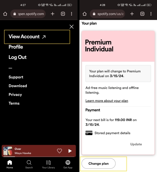 How to Cancel Your Spotify Premium Subscription (2024) | Beebom