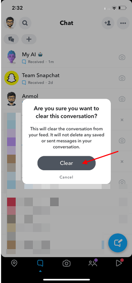 How to Get Rid of Snapchat "My AI" Bot from Chat Feed | Beebom