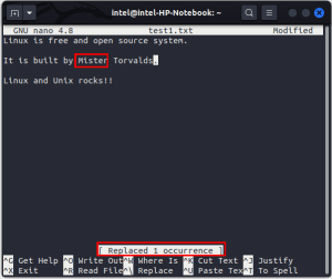 How to Use Nano Command Line Text Editor in Linux | Beebom